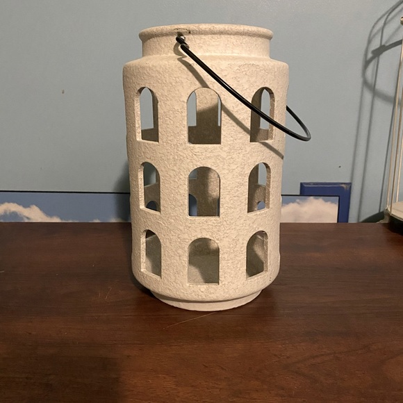 Other | Ceramic Lantern With Handle | Poshmark